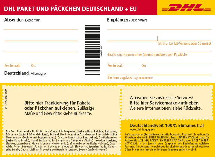 Verpackungsratgeber » Pakete richtig beschriften