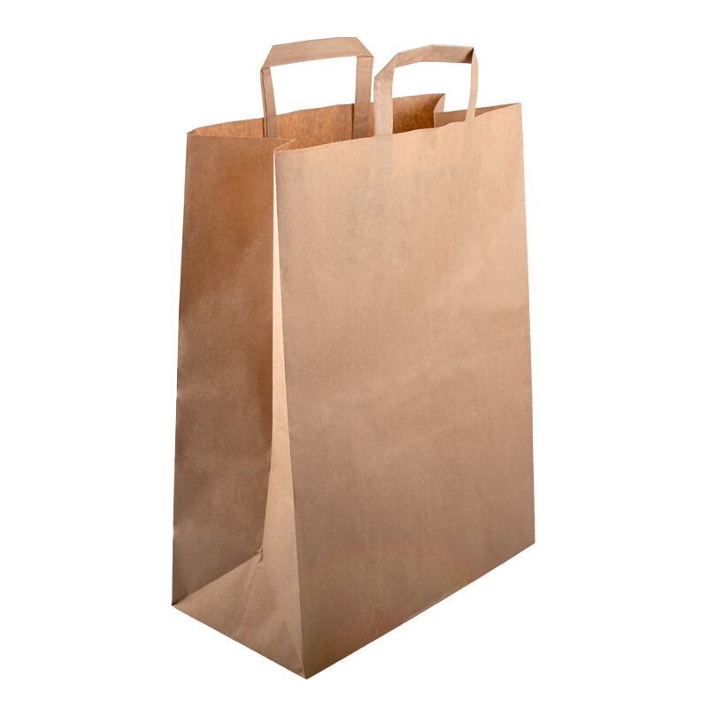 250 Papier Tragetaschen 260 120 X 350mm BB Verpackungen 250 Papier Tragetaschen 260 120 X 350mm BB Verpackungen